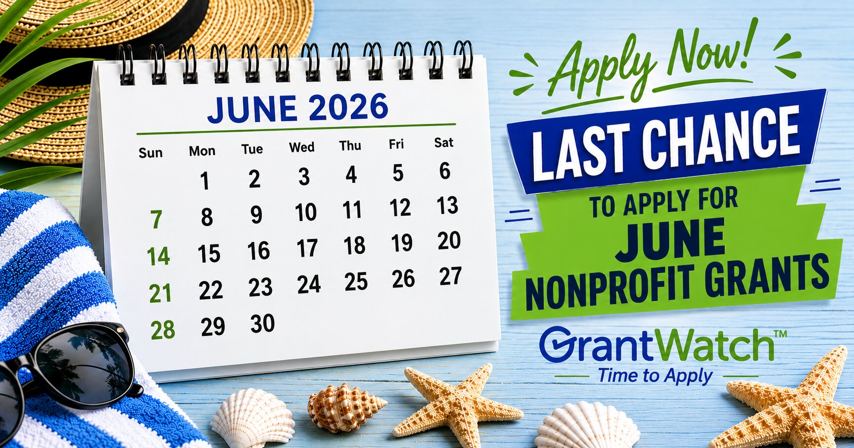 Last Chance to Apply for June Nonprofit Grants